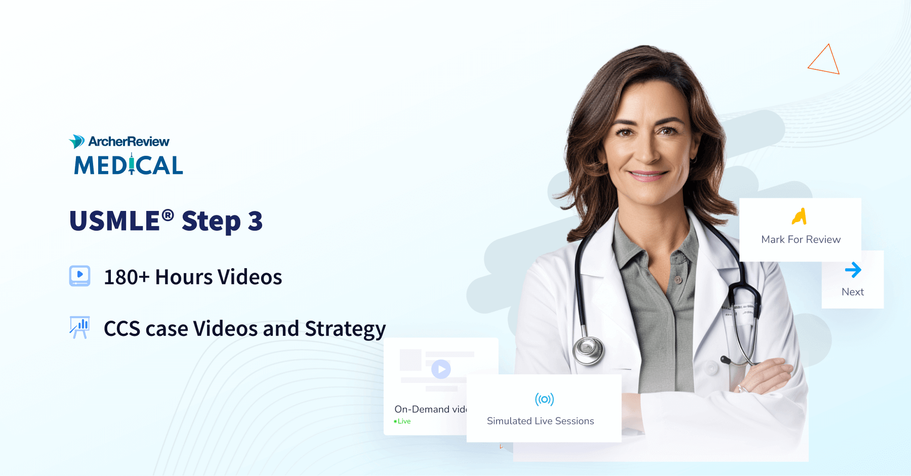 USMLE Step 3 CCS Cases: In-Depth Prep | Archer Review