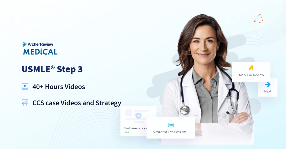 USMLE Step 3 CCS Cases: In-Depth Prep | Archer Review